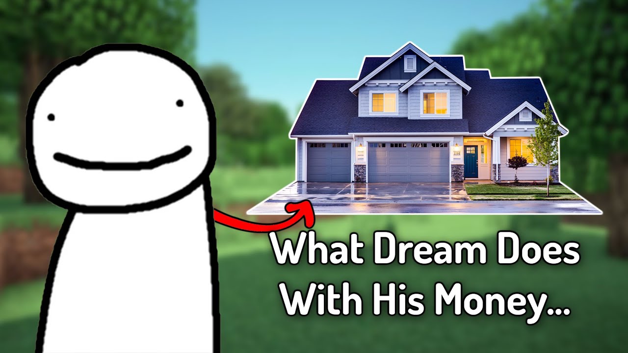 Dream Talks About What He Does With All His Money From Minecraft ...