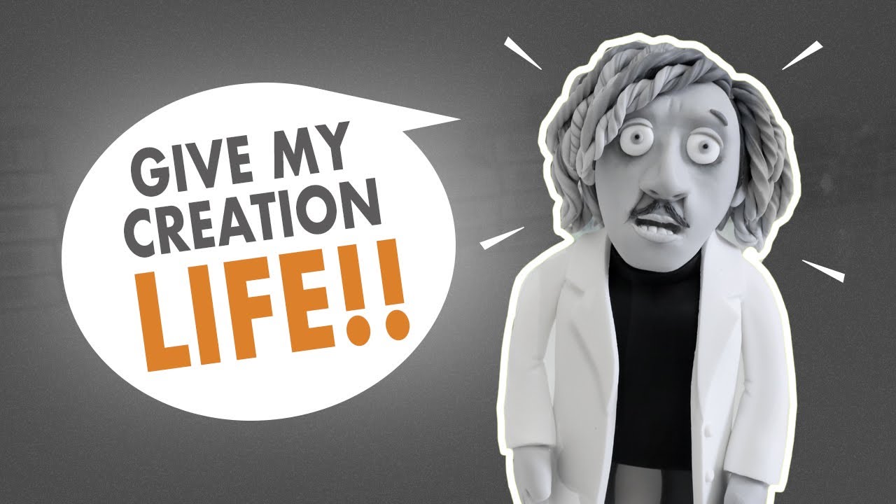 Sculpting YOUNG FRANKENSTEIN (Gene Wilder) with Polymer Clay - YouTube