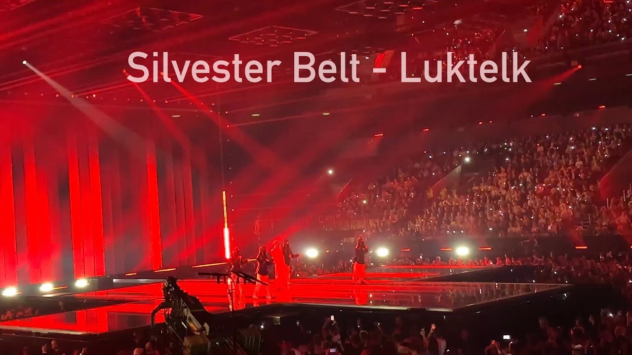 Eurovision Dress Rehearsal 2024 | Lithuania Silverster Belt - Luktelk ...