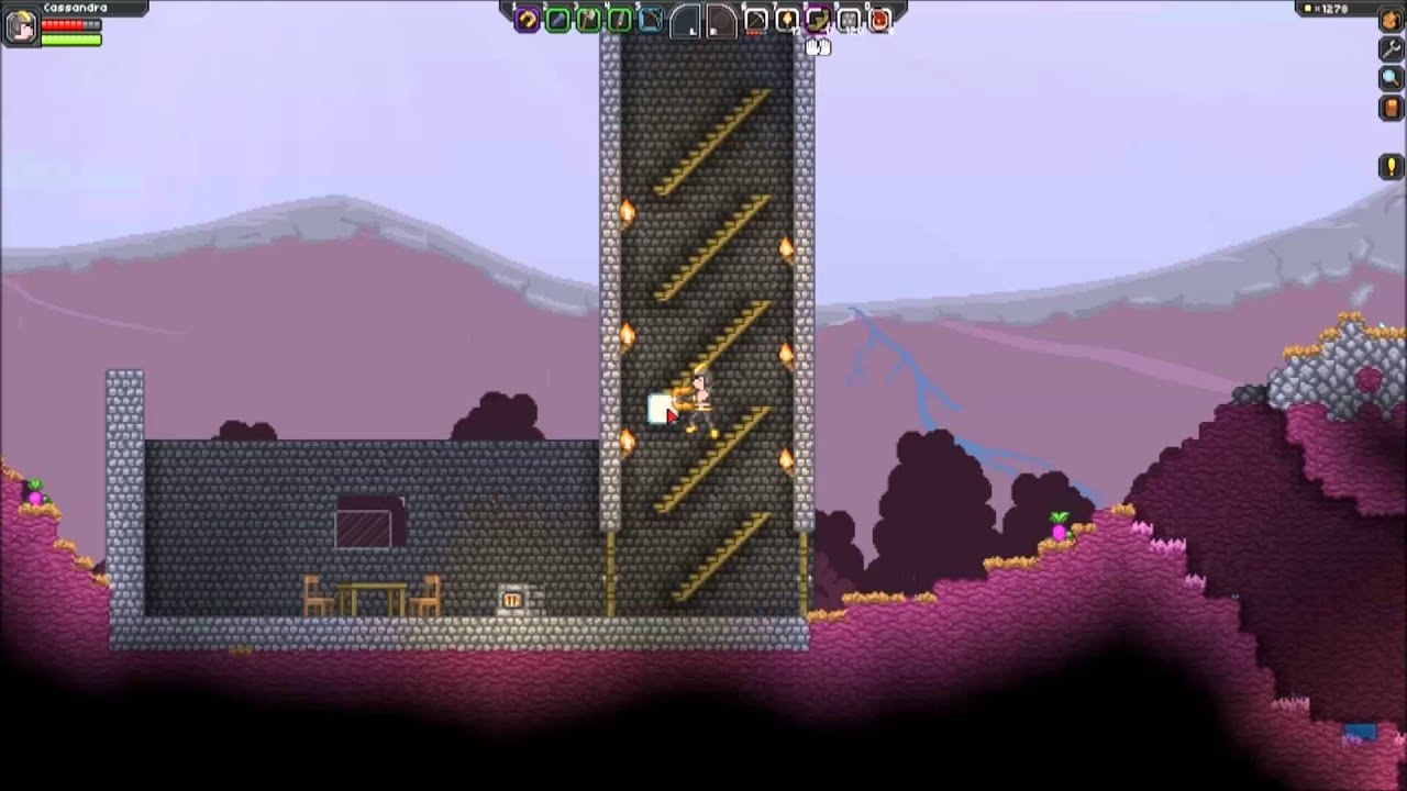 Let's Play Starbound! Part 4 - Castle Building 2 - YouTube