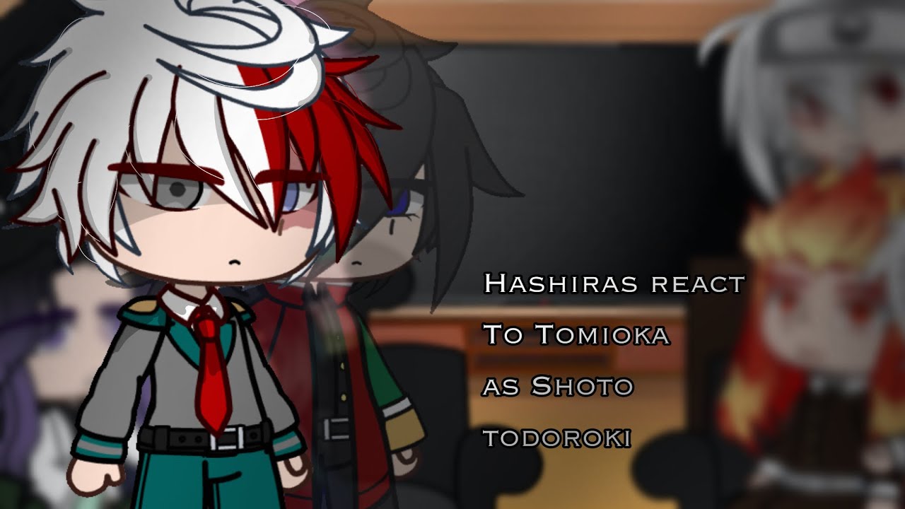 | Hashira react to Tomioka Giyuu as Shoto Todoroki | 1/1 | Kny/Ds ...