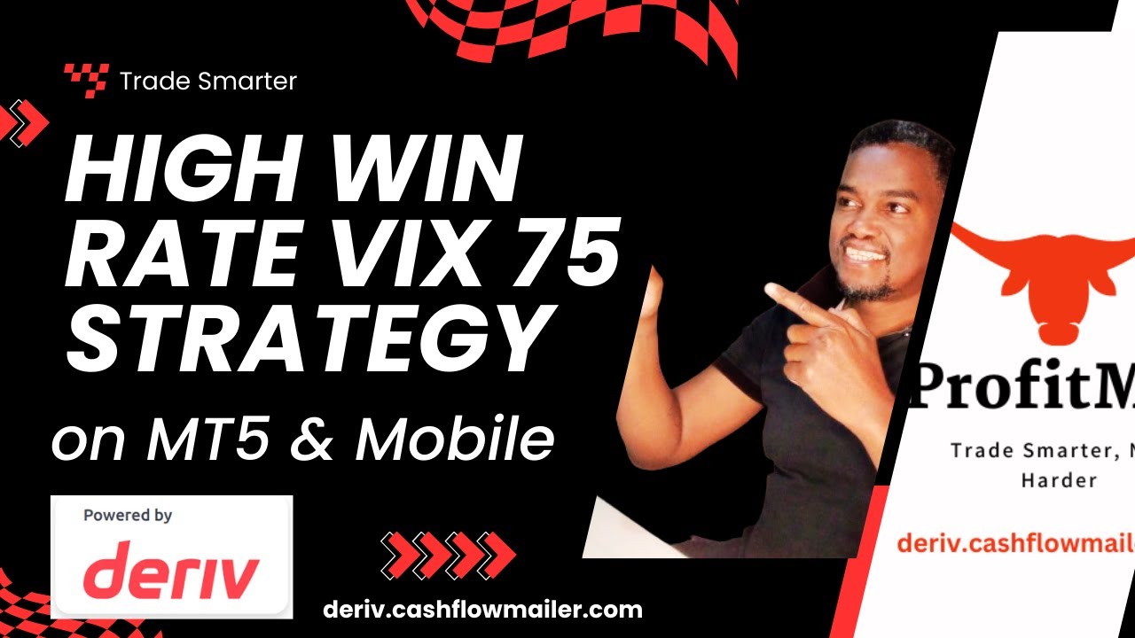 🔥 High Win Rate VIX 75 Strategy on MT5 & Mobile 📱📈 | Easy Setup for Big ...