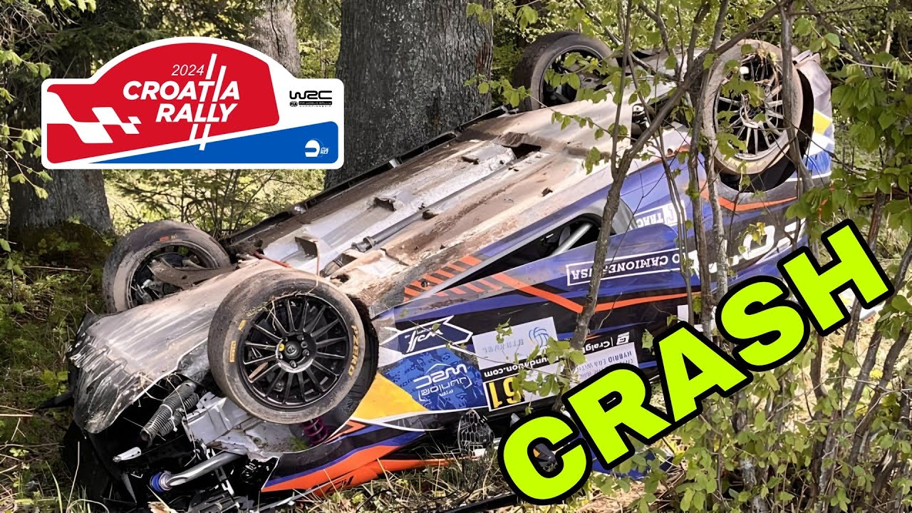 CRASH At WRC CROATIA RALLY 2024 ? FLATOUT - YouTube