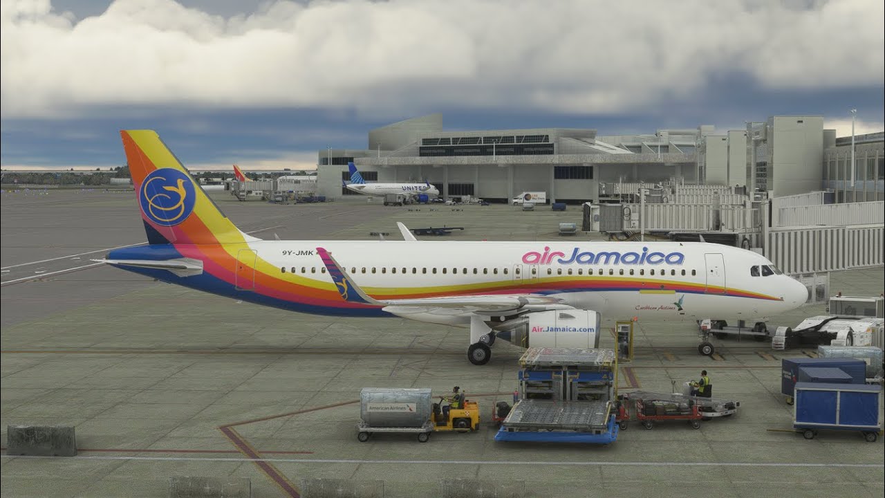 [MSFS 2020] 👨‍ ️ CARIBBEAN OPS | MIAMI, FL JAMAICA | FWB A20NX AIR ...