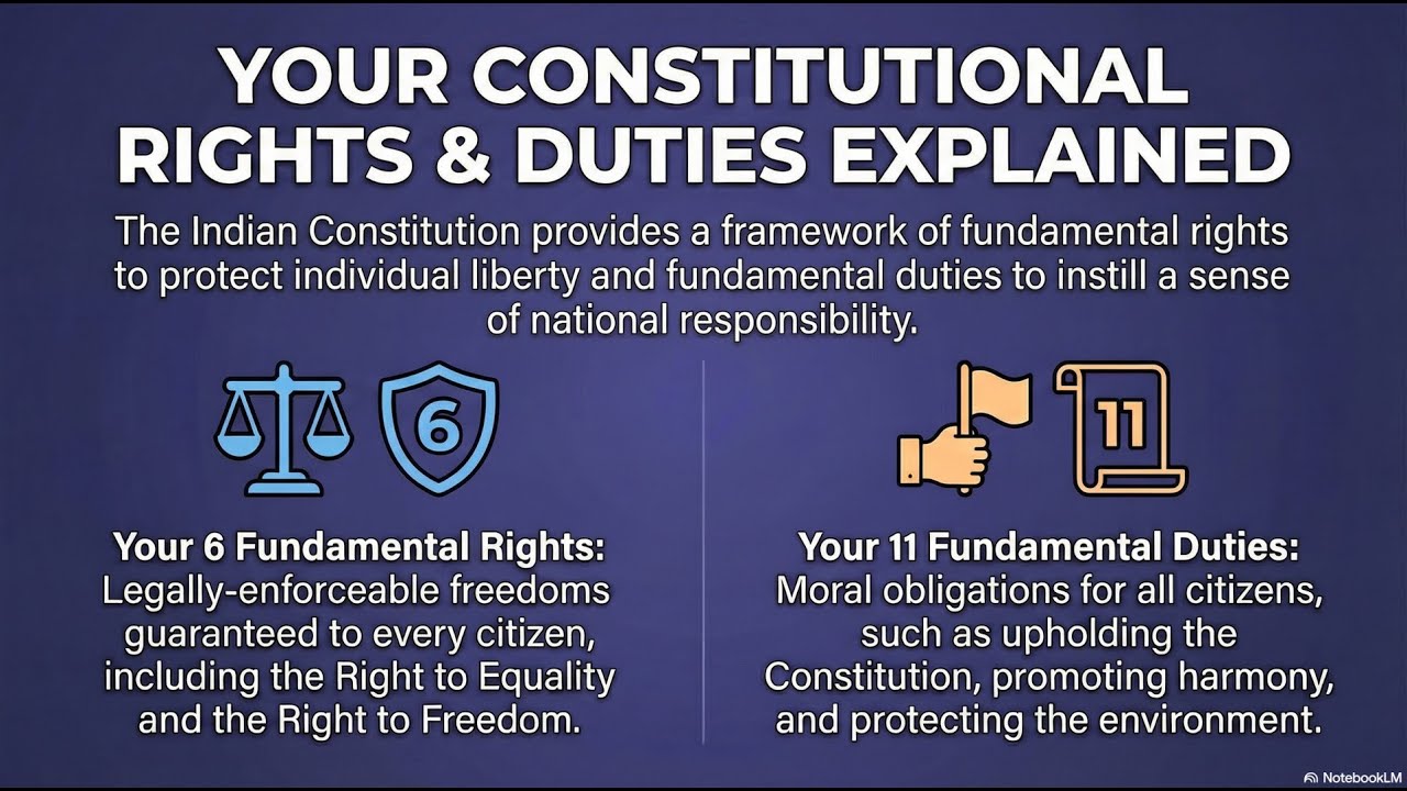 ENGLISH - Fundamental Rights & Duties Explained: Articles 12-35 & 51A ...