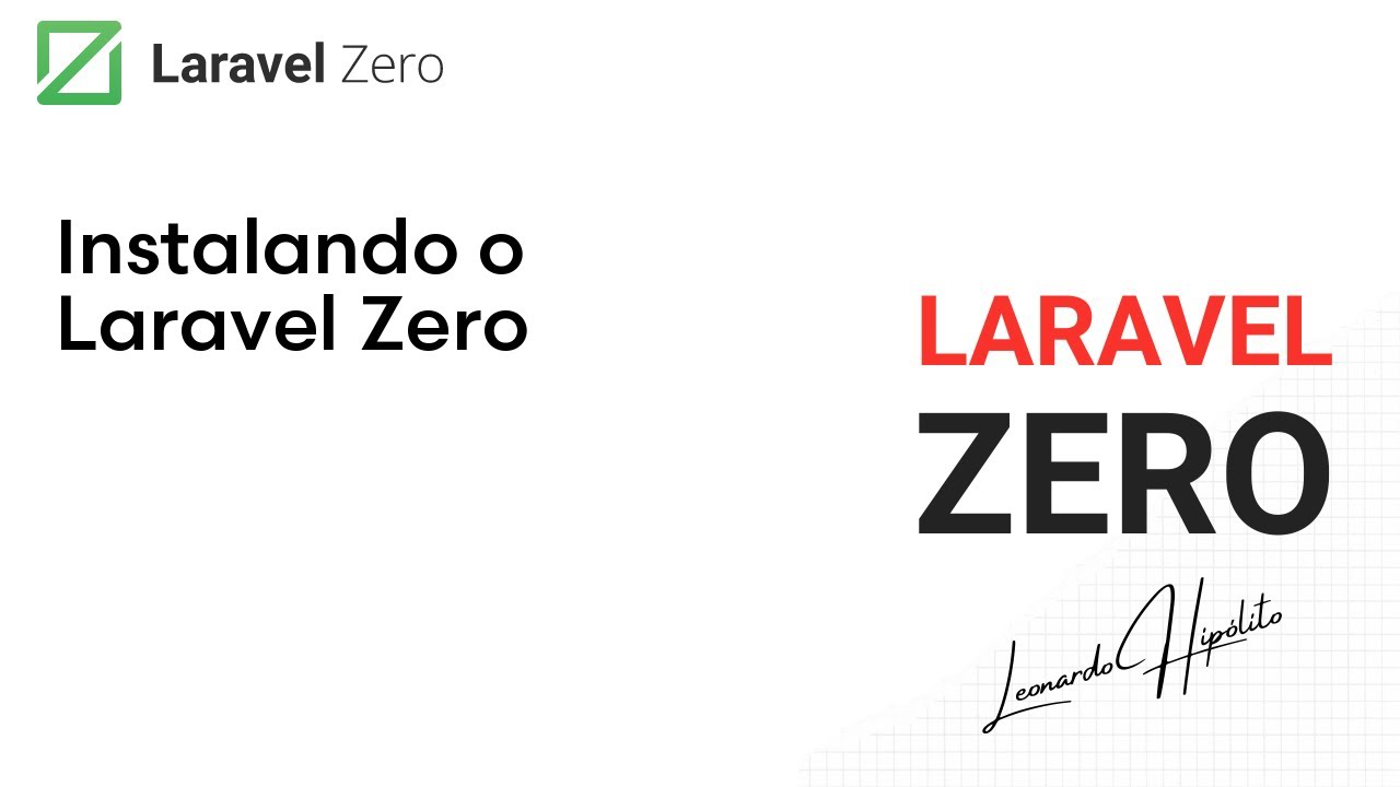 Php Cli Instalando O Laravel Zero Youtube