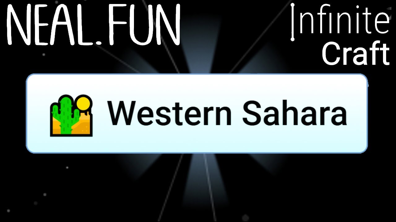 How to Make Western Sahara in Infinite Craft | Get Western Sahara in ...
