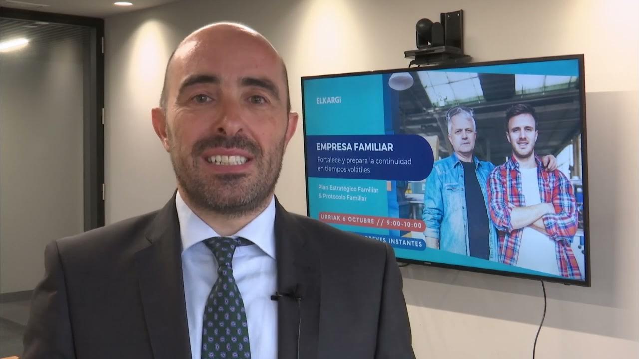 Mikel Alberdi, Legal & Empresa Familiar Elkargi - YouTube