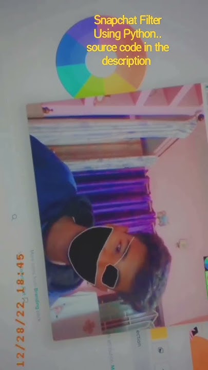 Make Snapchat Filter Using Python OpenCv - YouTube