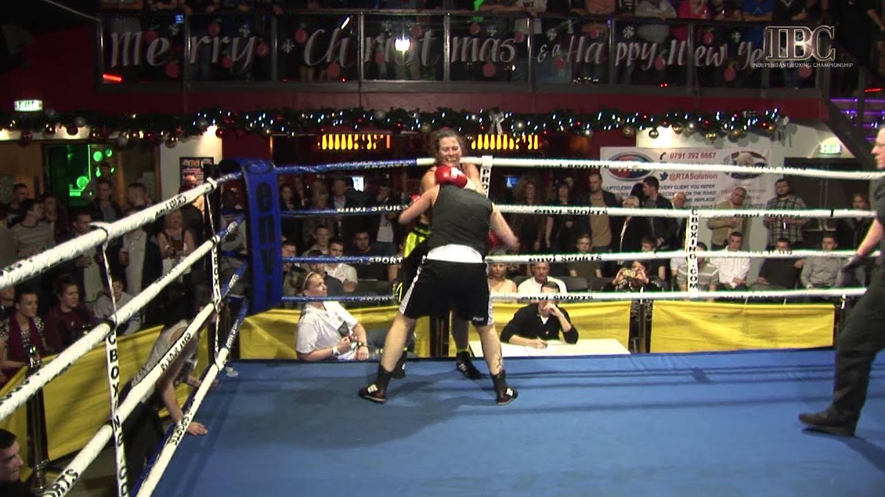 IBC 8 - Boxing Championships - Kerry Bergin vs Debbie Mills - YouTube