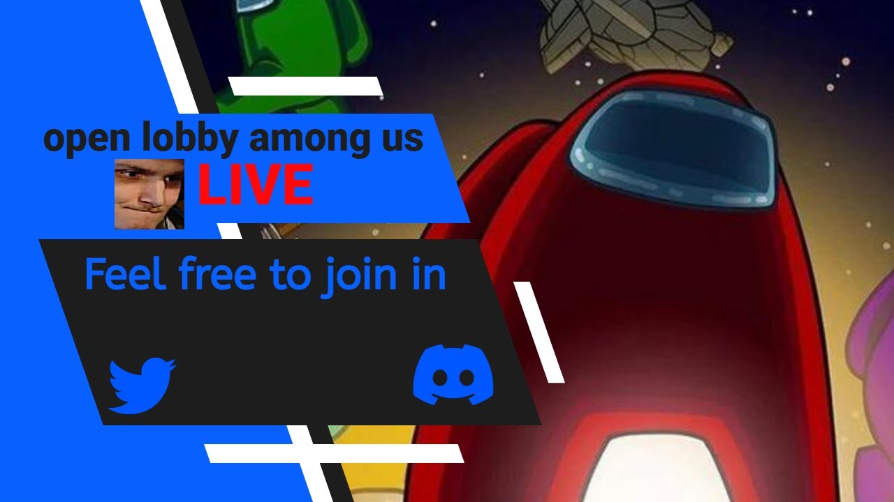 Among us playing with viewers, open lobby - LIVE - YouTube