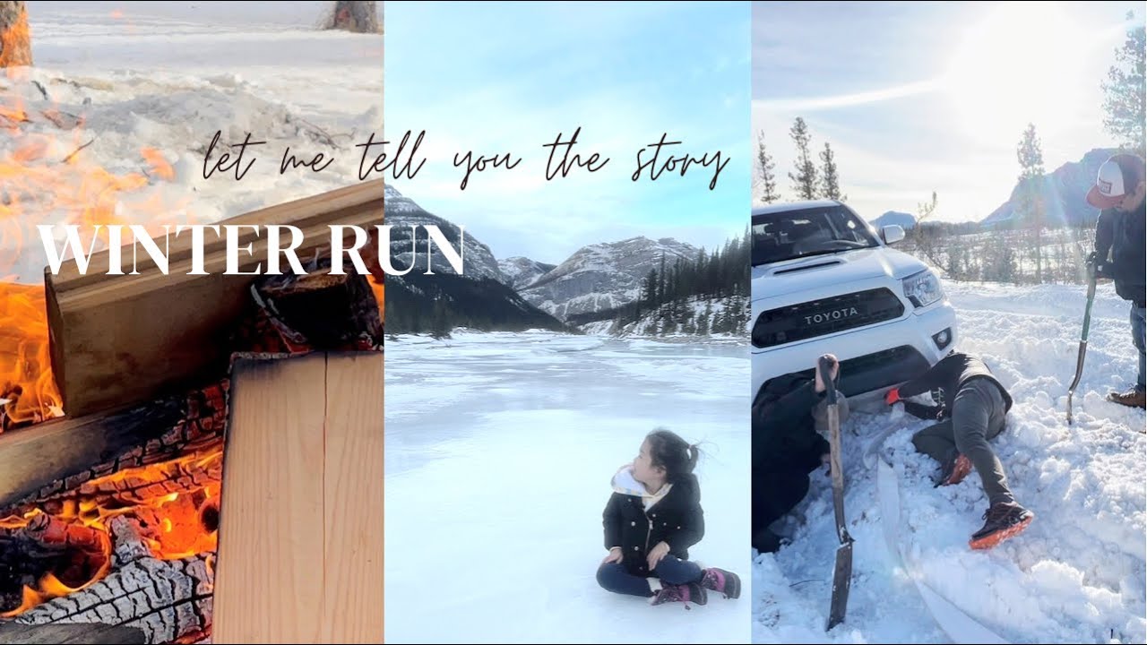 Adventure in TransAlta Trail Alberta: Toyota Tacoma in trouble / winter ...