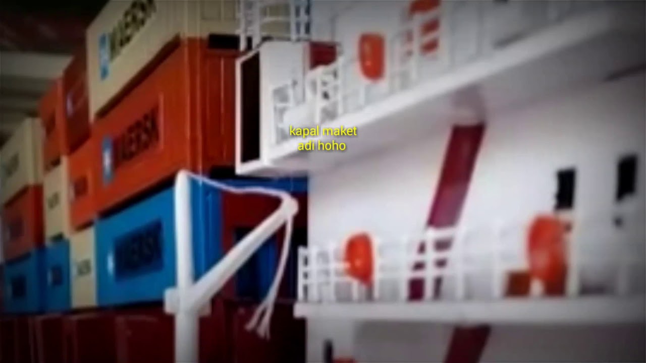 Kapal Kargo Kontainer - Kapal Kargo Terbesar - seperti MV. Maersk ...