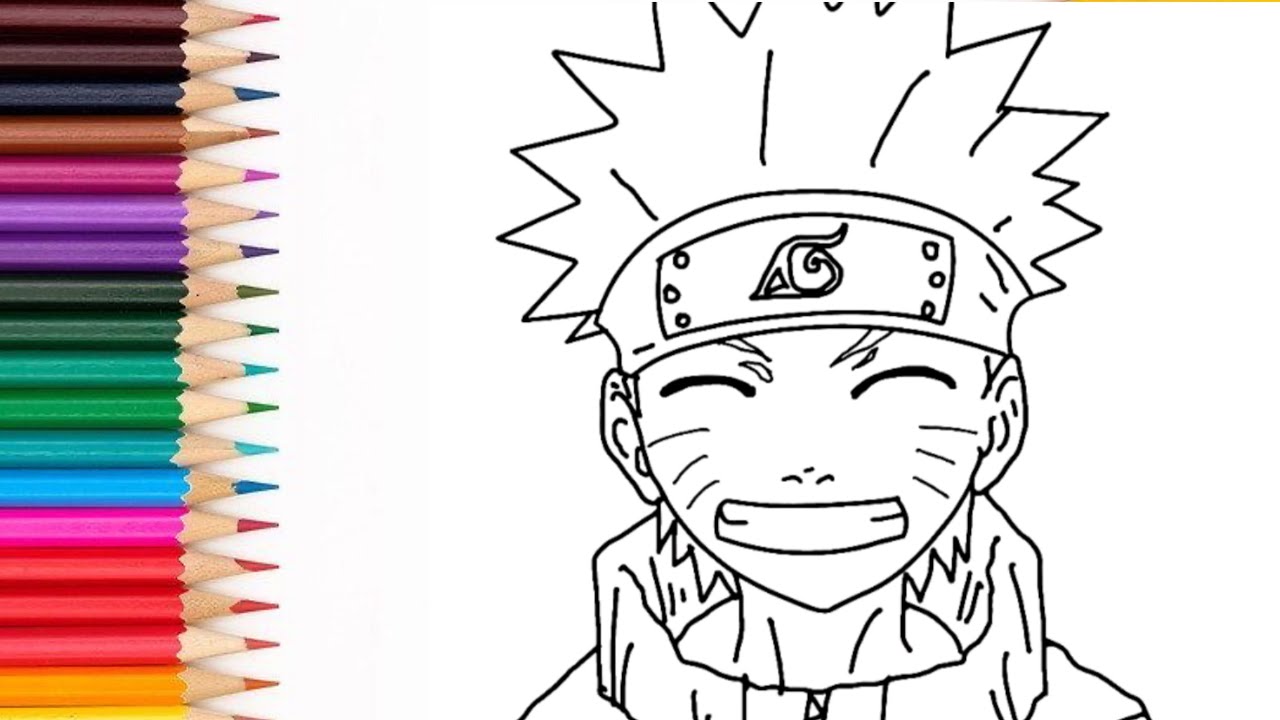 Naruto drawing || Step by step drawing || easy drawing || How to draw ...