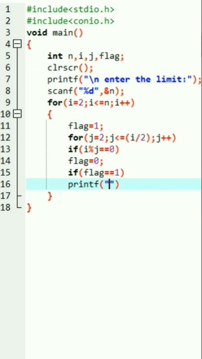 C Programming code to generate prime numbers #programming #codewithme - YouTube
