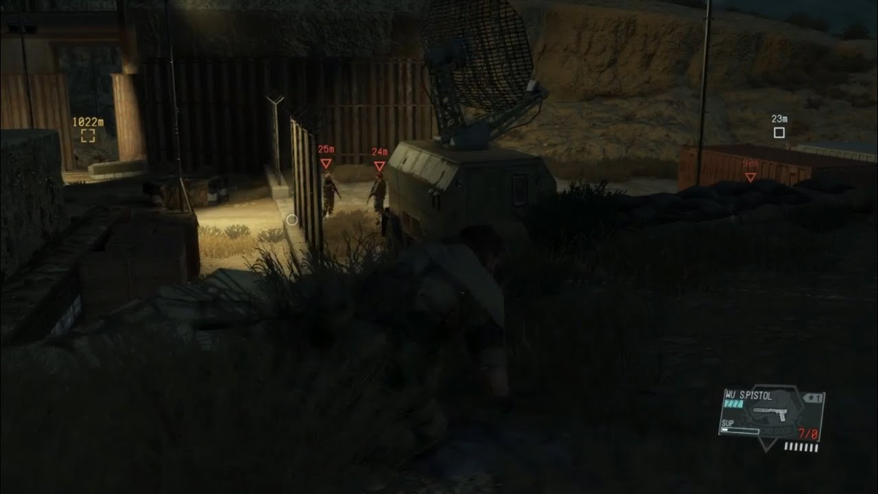 MGS 5 Episode 1 side mission: EXTRACT THE COMMANDER FROM WAKH SIND ...