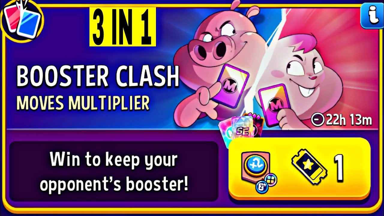 booster clash moves multiplier square matches | 3 IN 1 | match masters ...