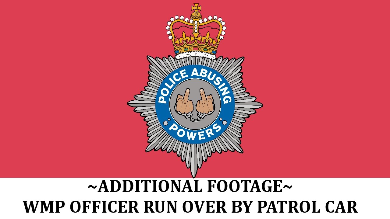 NEW released footage from WMP - Police Officer Gets run over by patrol ...