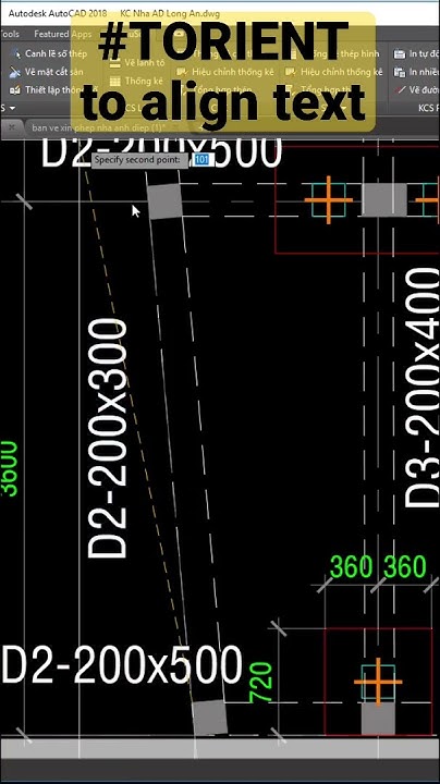 AutoCAD Tips and Tricks - Torient command to align text #10 - YouTube