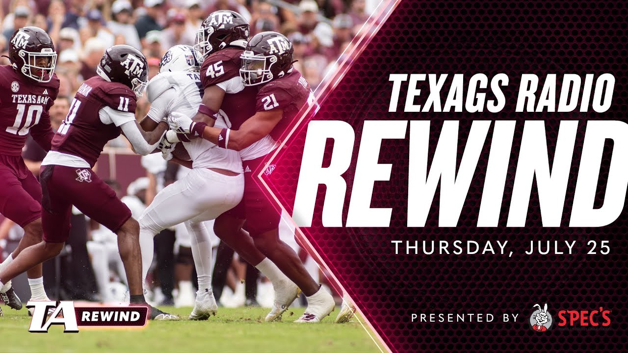 Ace Ryan Prager joins TexAgs Radio! | TA Rewind w/ Billy Liucci ...