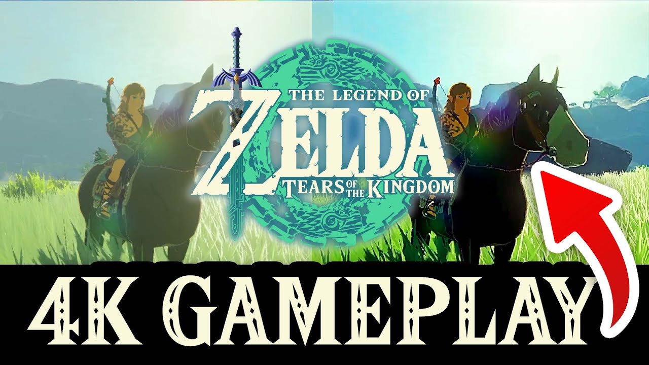 Tears Of The Kingdom 4K Gameplay! I Upscaled TOTK and Fixed it! 4K ...