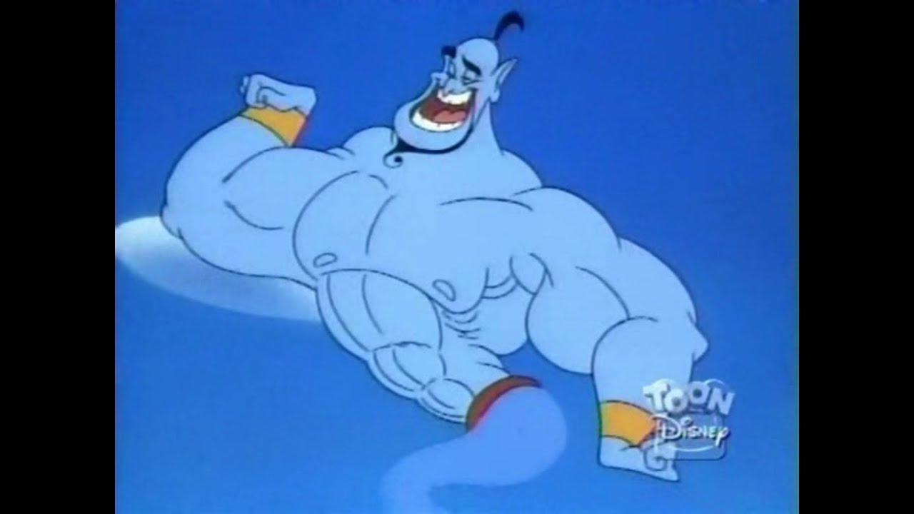 Muscle Cartoon Clip - Aladdin the Series 3 - YouTube