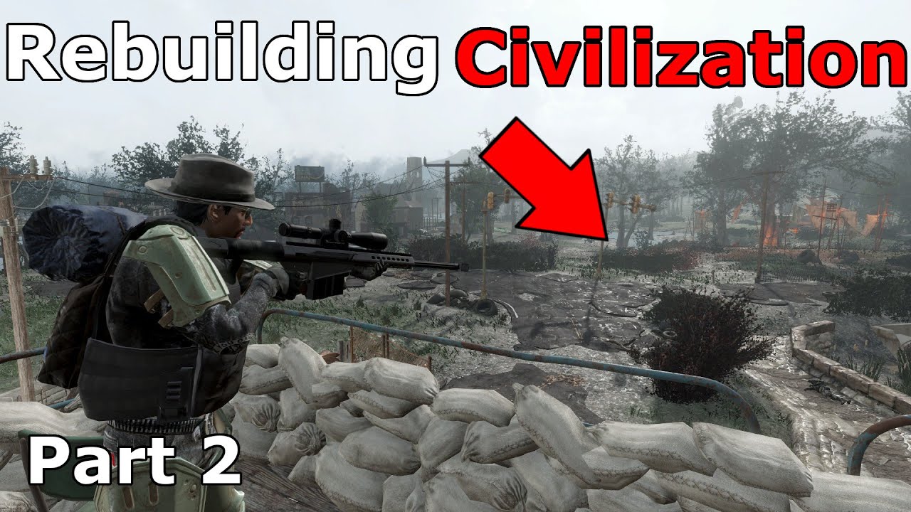 I rebuilt civilization in a Fallout 4 zombie apocalypse (part 2 ...