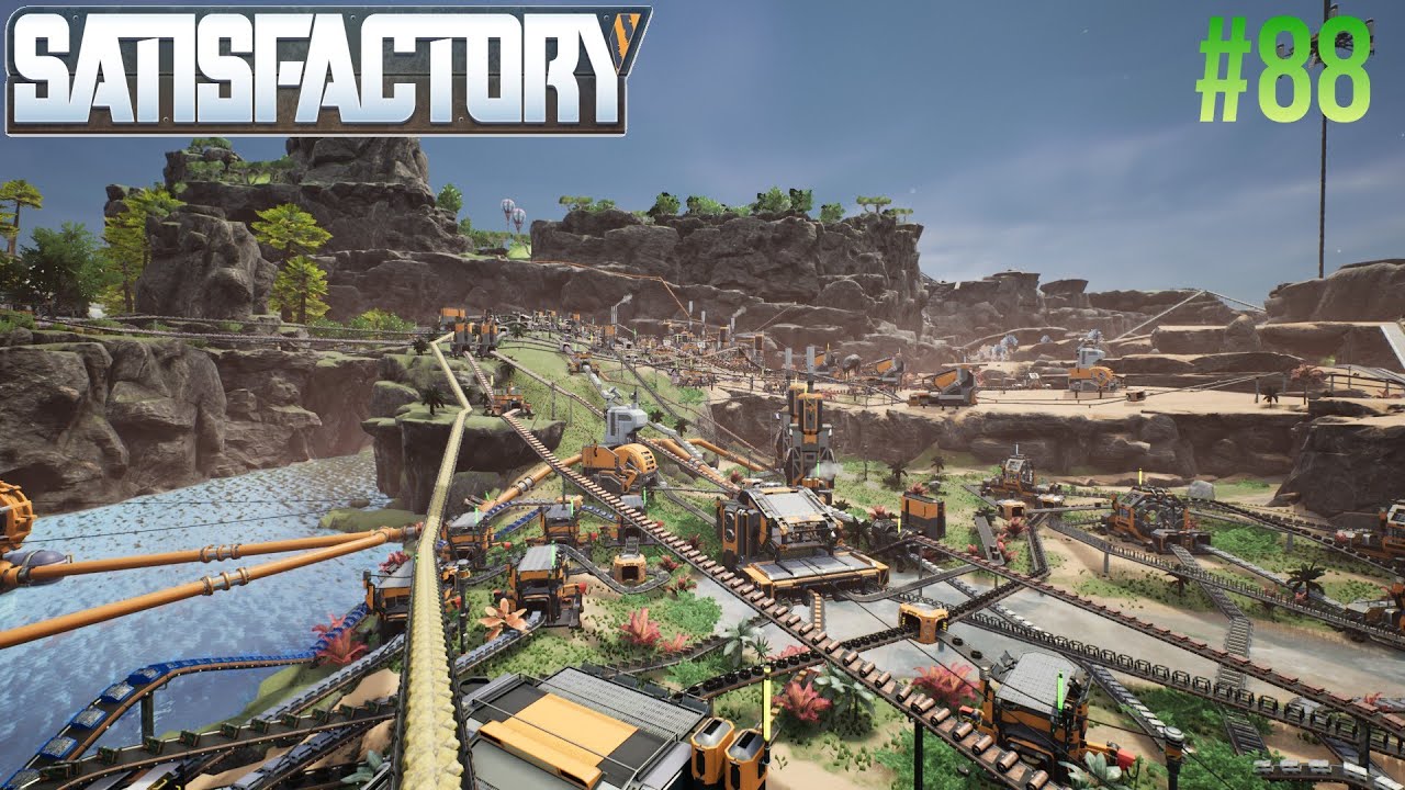 Satisfactory Update 6 Episode 88: More Building - YouTube