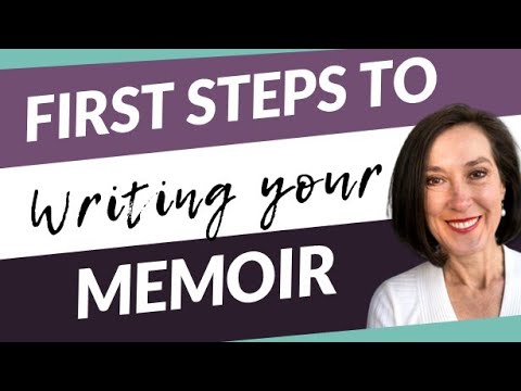 How to Start Writing a Memoir: First Steps to Writing a Memoir - YouTube