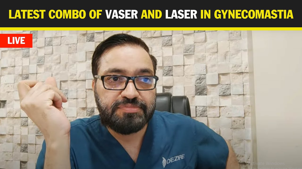 Latest Combo Of VASER And Laser In Gynecomastia - YouTube