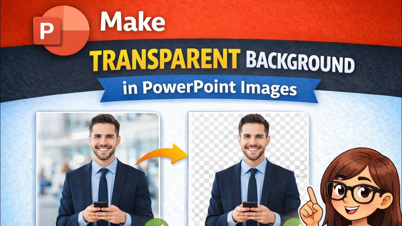 Make Transparent Background in PowerPoint Images | MS PowerPoint Remove ...