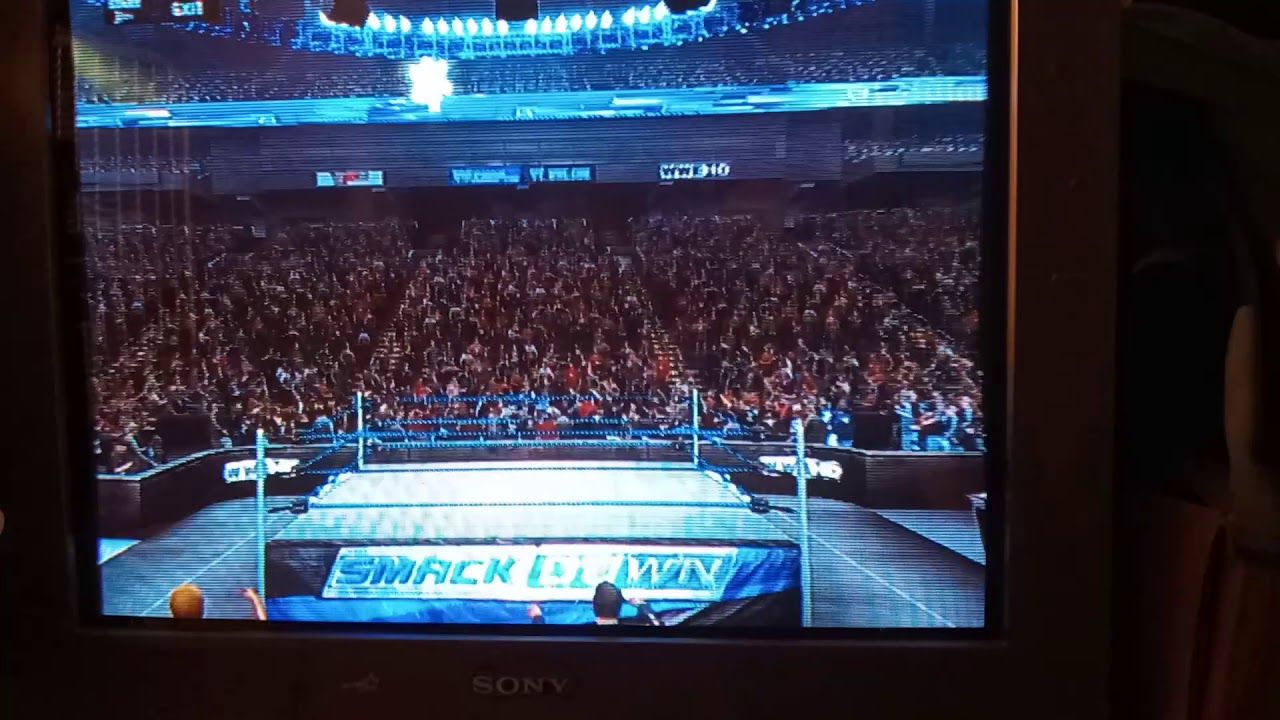 retribution's mace n t-bar in WWE 2k14 - YouTube