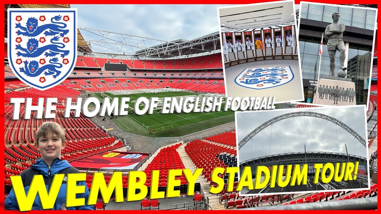 WEMBLEY STADIUM TOUR 2024 | THE HOME OF ENGLISH FOOTBALL! | VLOG - YouTube