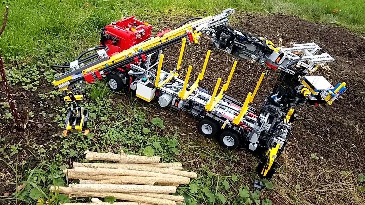 Timber transporter | Lego Technic - YouTube