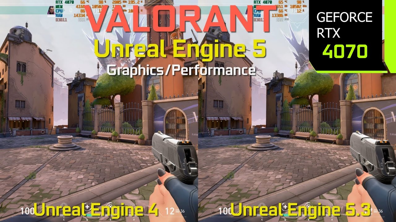 VALORANT Unreal Engine 5 Update vs UE4 - Graphics/Performance Comparison | RTX 4070 - YouTube