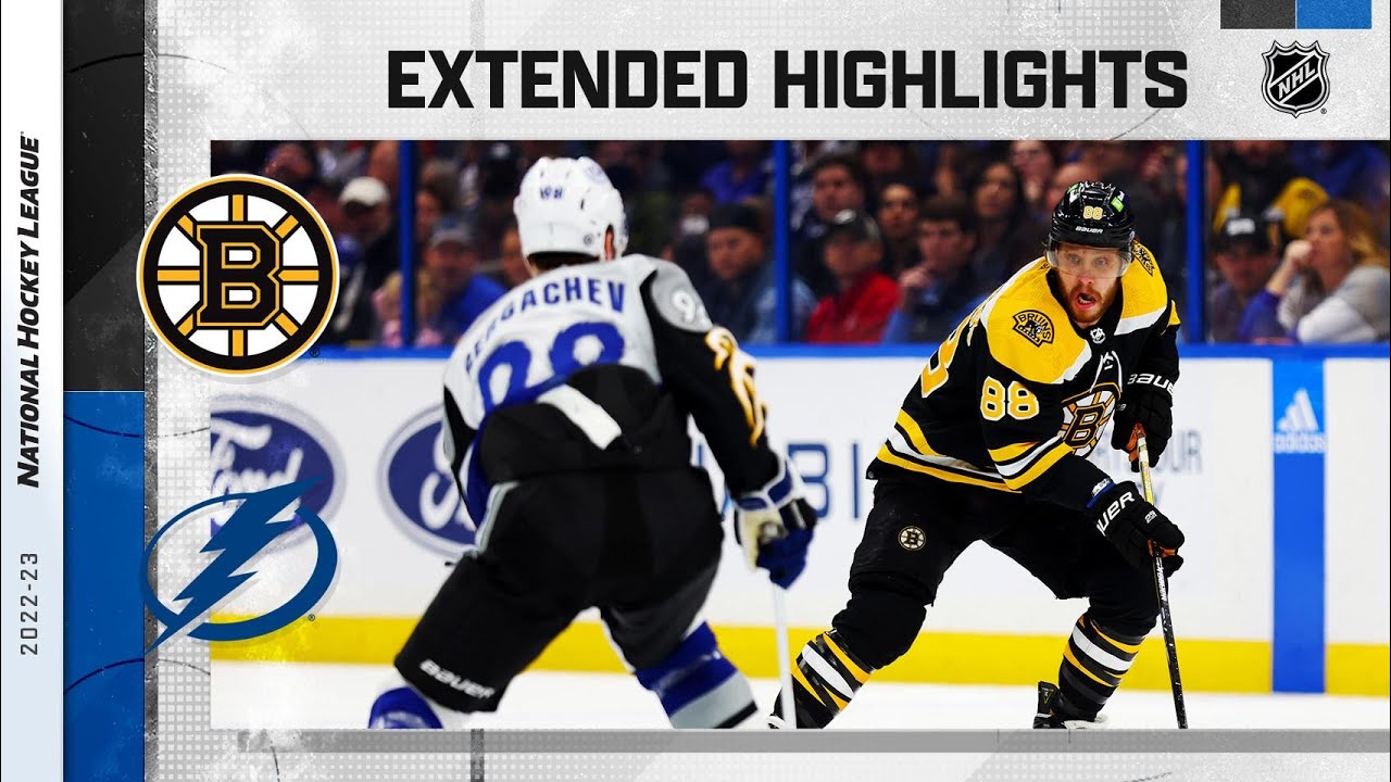 Boston Bruins vs. Tampa Bay Lightning Jan 26, 2023 HIGHLIGHTS - YouTube