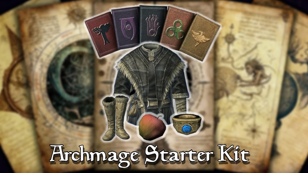 Begin Your Magical Journey With The Archmage Starter Kit In Skyrim (ps4 ...