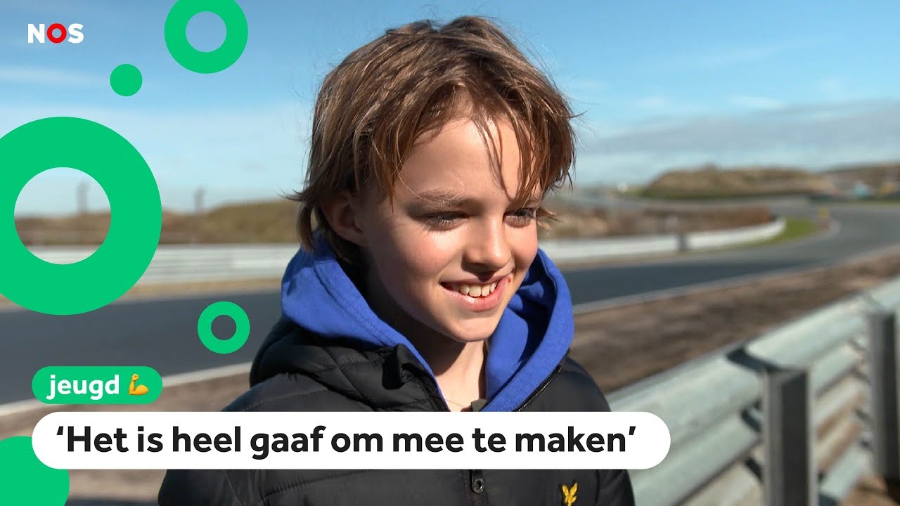 René test het Formule 1-circuit in Zandvoort - YouTube