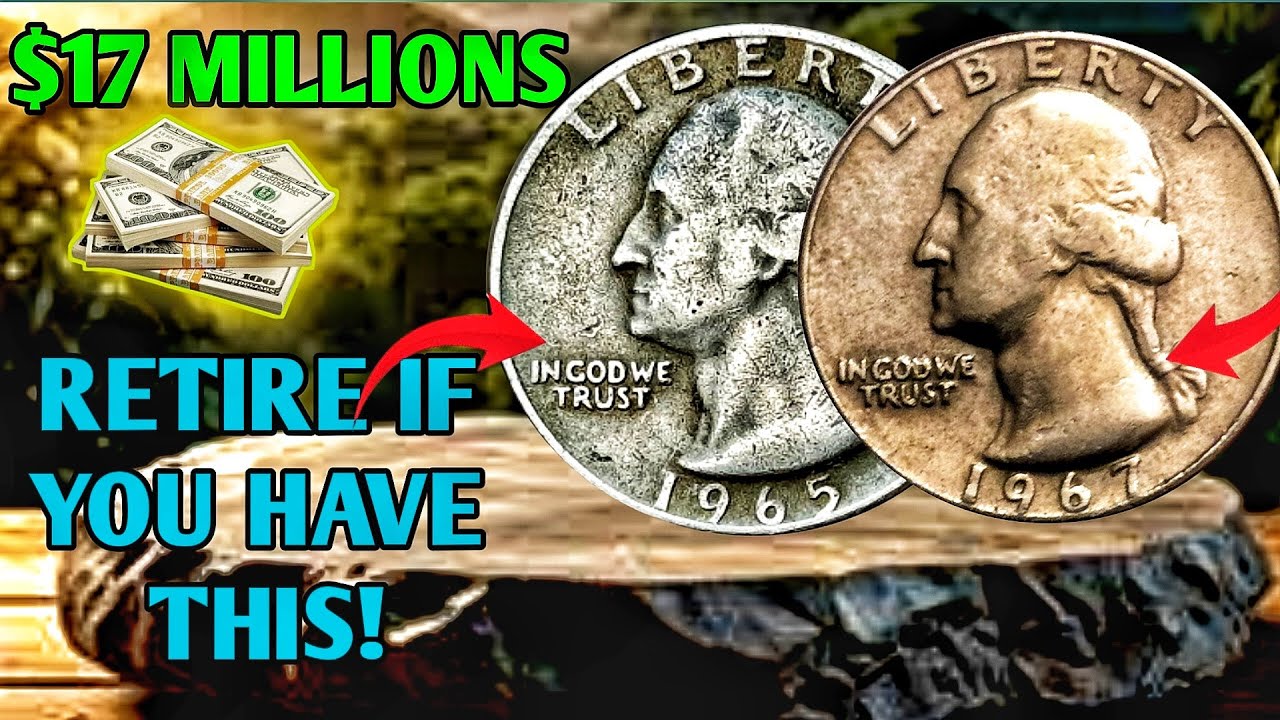 1965 & 1967 Washington Quarters – Rare Errors & Value | 4K Coin Review ...