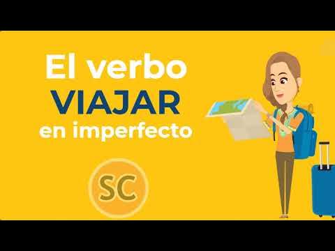 Spanish conjugation El verbo Viajar Imperfecto To travel imperfect ...