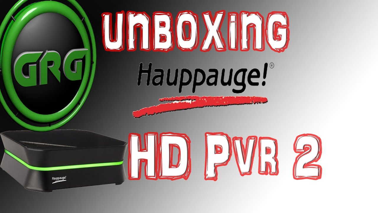 HD PVR 2 Gaming Edition Unboxing and Setup for PC and Xbox 360 - YouTube