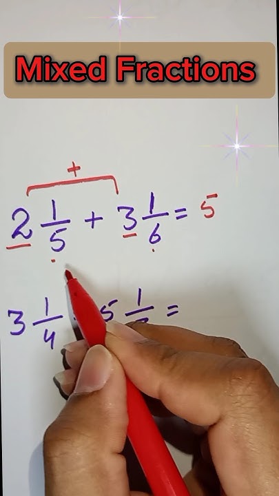 Mixed Fraction#mathquestions #maths #mathproblem #mathpuzzle #mathtrick - YouTube