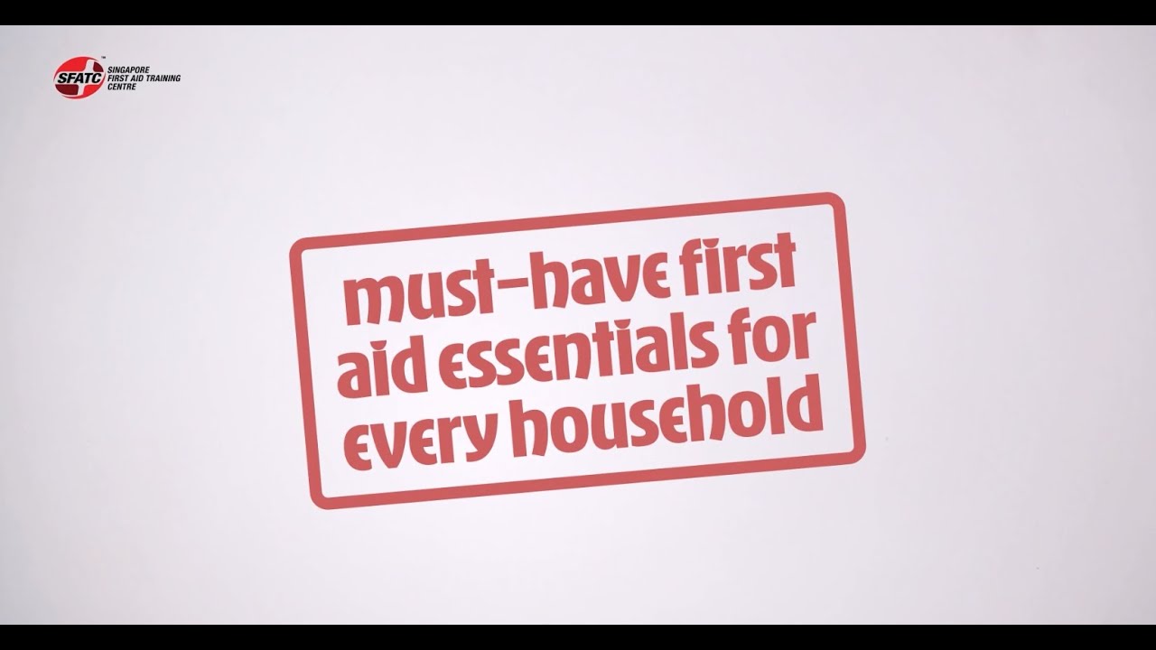 Essential Household First Aid Items - YouTube