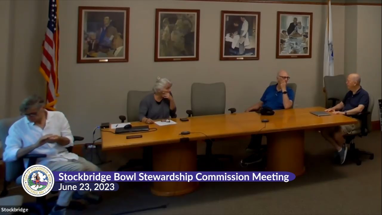 Stockbridge Bowl Stewardship Commission Meeting, June 23, 2023 - YouTube