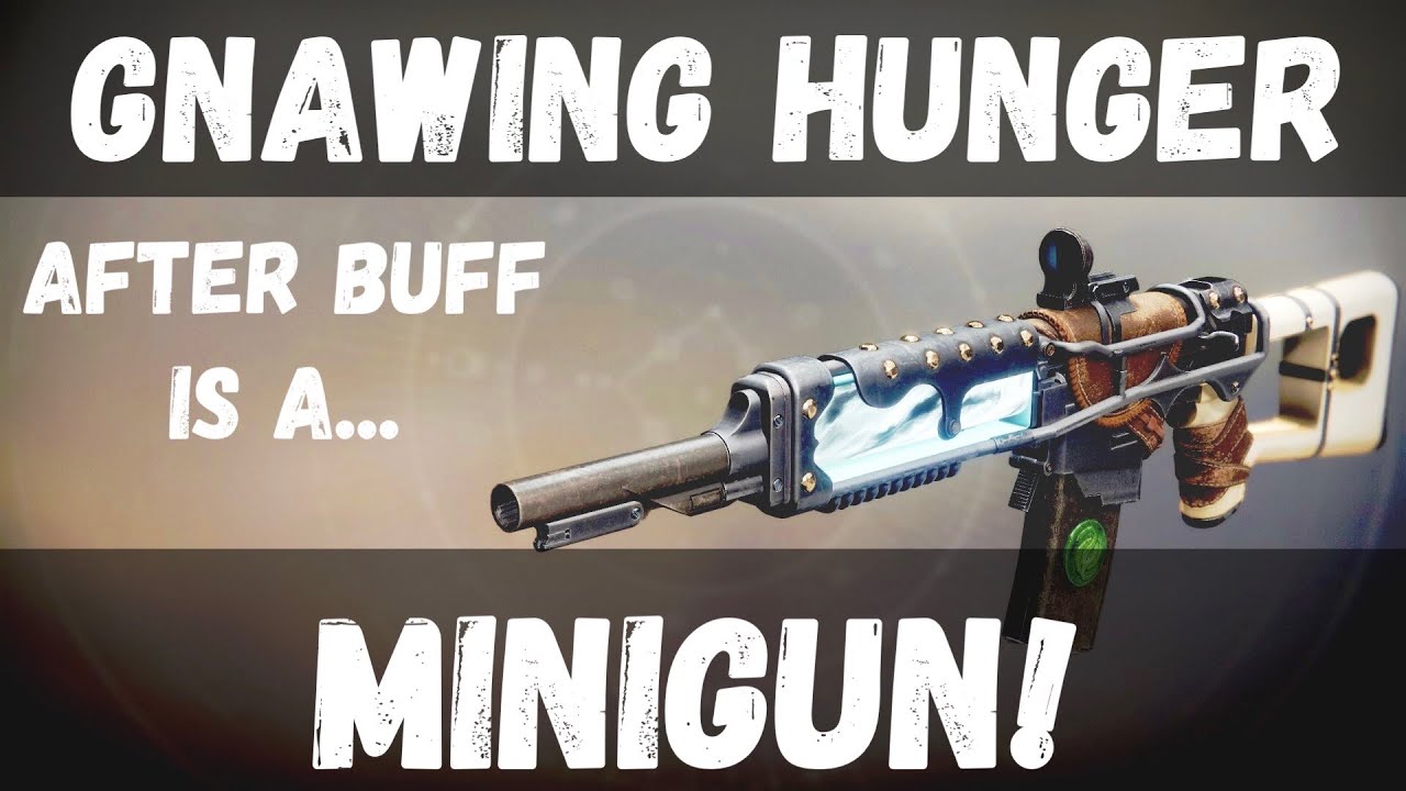 GOD ROLL GNAWING HUNGER AFTER BUFF - Destiny 2 Season of Arrivals - YouTube