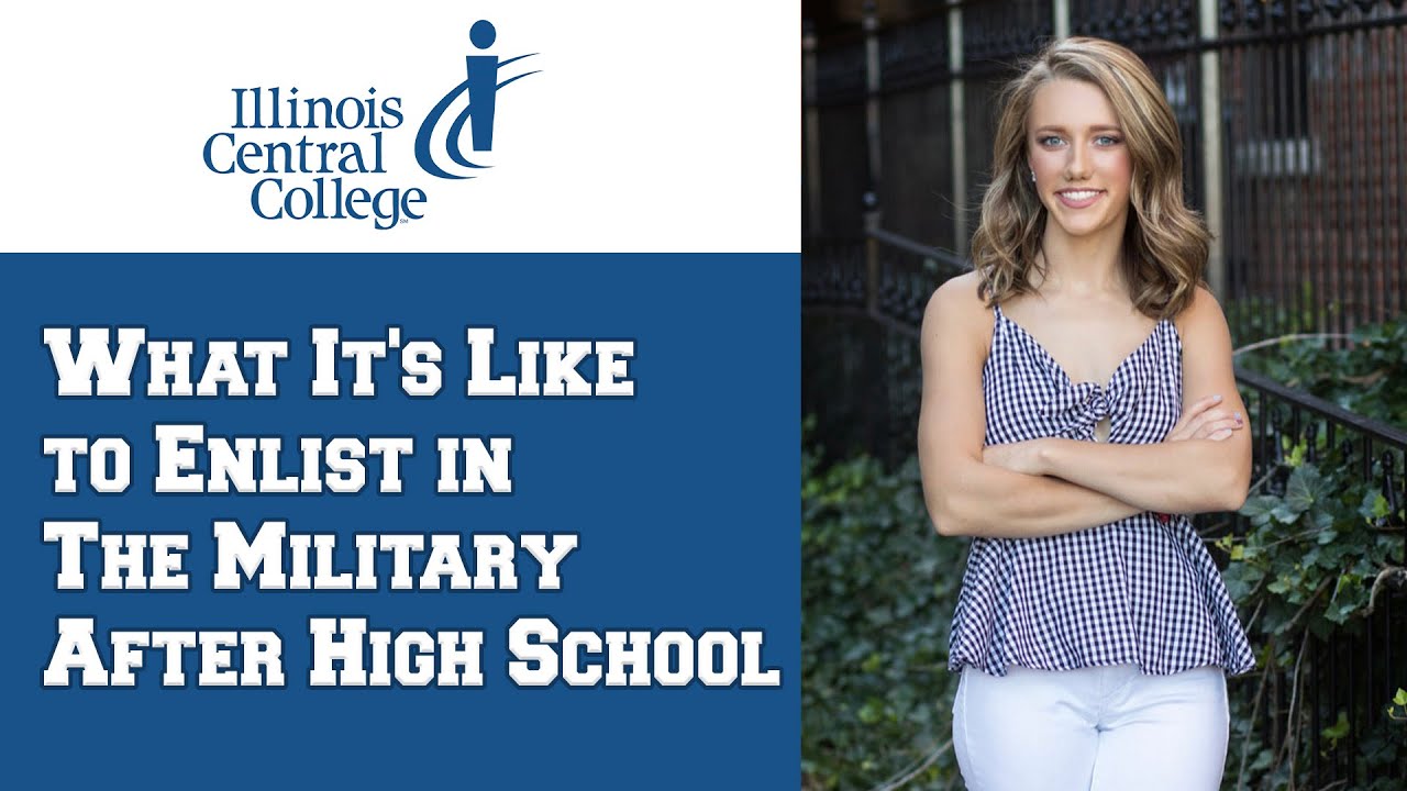 What it's Like to Enlist in the Military After High School - YouTube