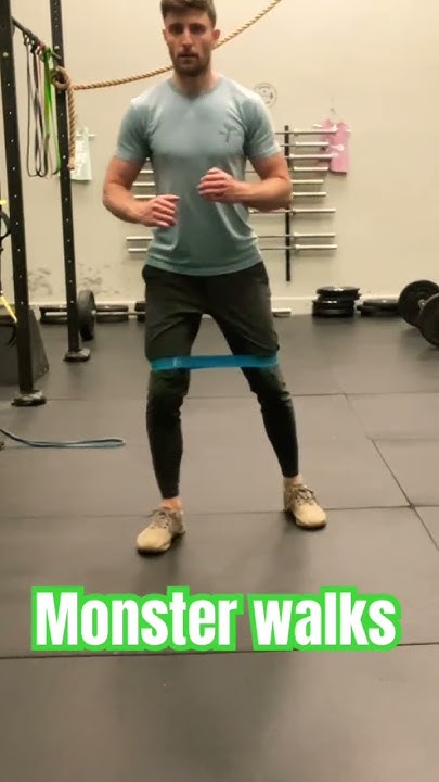Monster Walk #gym #motivation #hipmuscles #mobility #hippain #fitness # ...