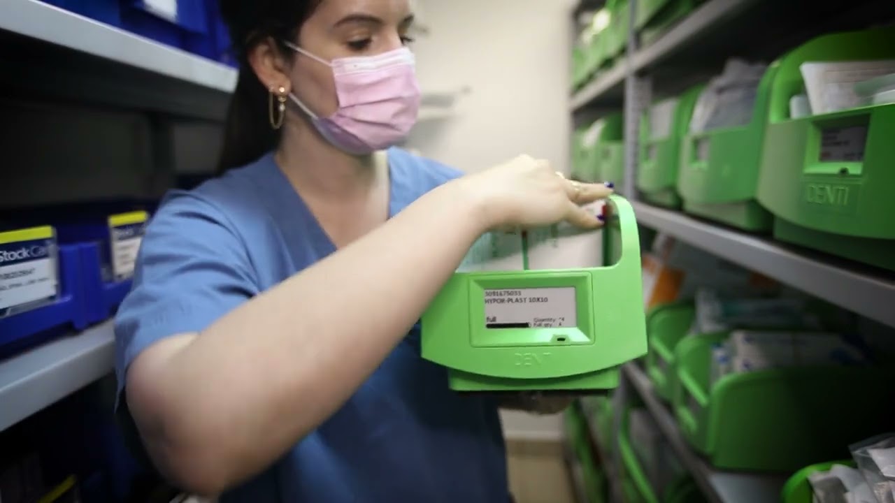 PAR Weighing Bin - the first wireless weight-based bin - YouTube