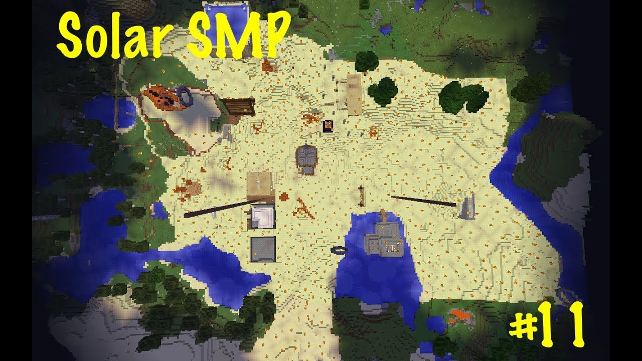 Solar SMP E11: Spawn Wasteland and SuperSmelter! [Minecraft 1.12.2 ...