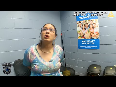 Walmart Shoplifter Caught Red-Handed After $4,000 Shoplifting Spree